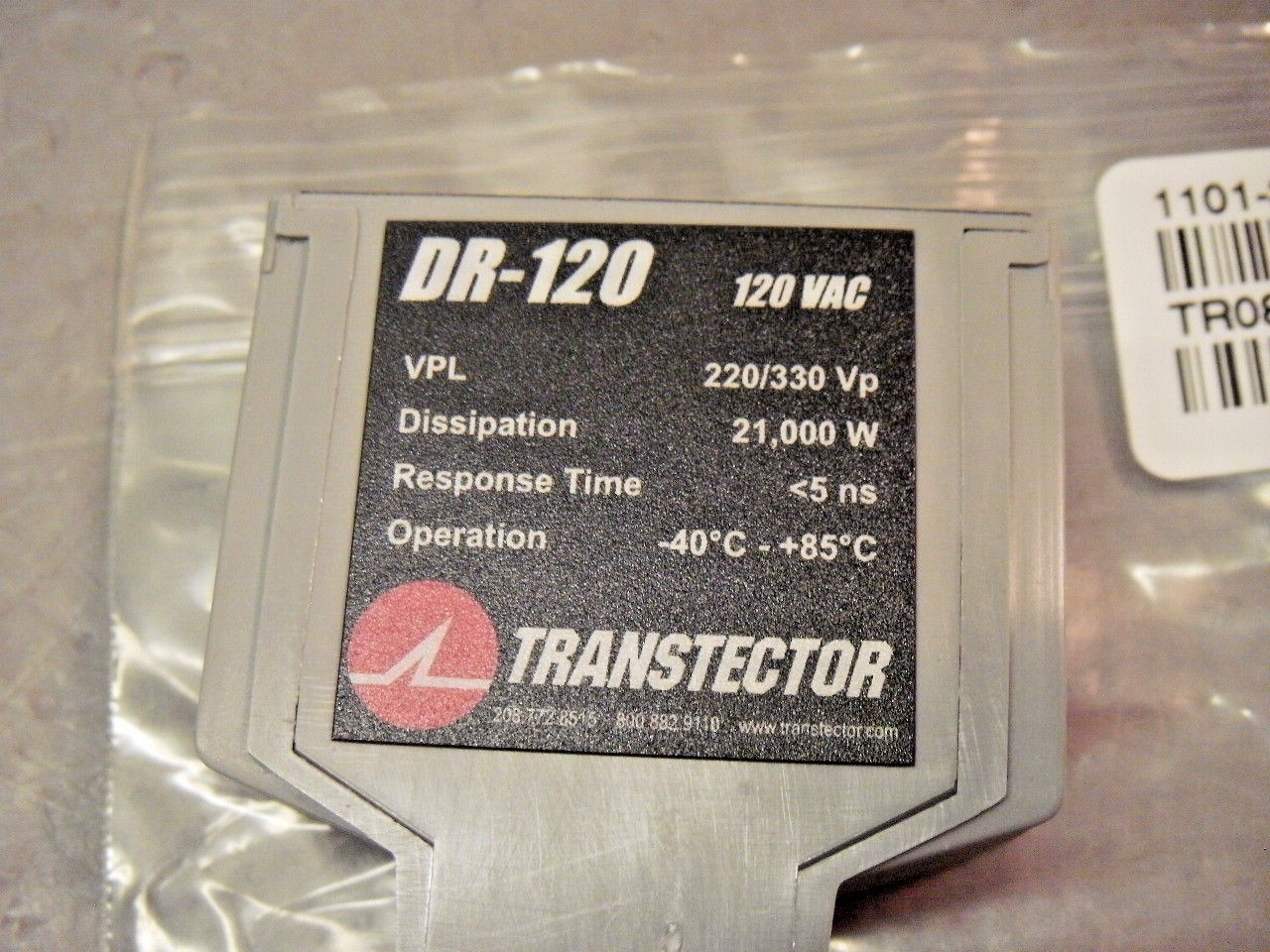 Transtector DR120 DIN Rail Mount 120VAC Surge Protector | eBay