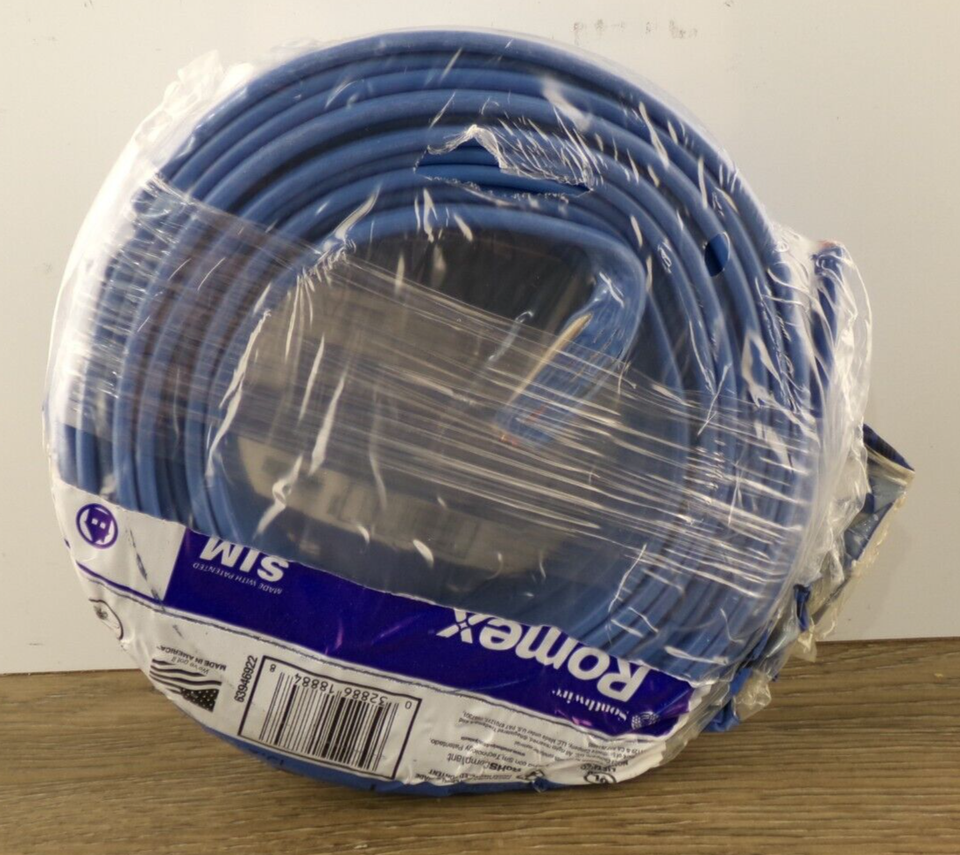 Southwire Romex 14 Gauge 3 Conductor Type NM-B 50 Ft Blue A6 | eBay