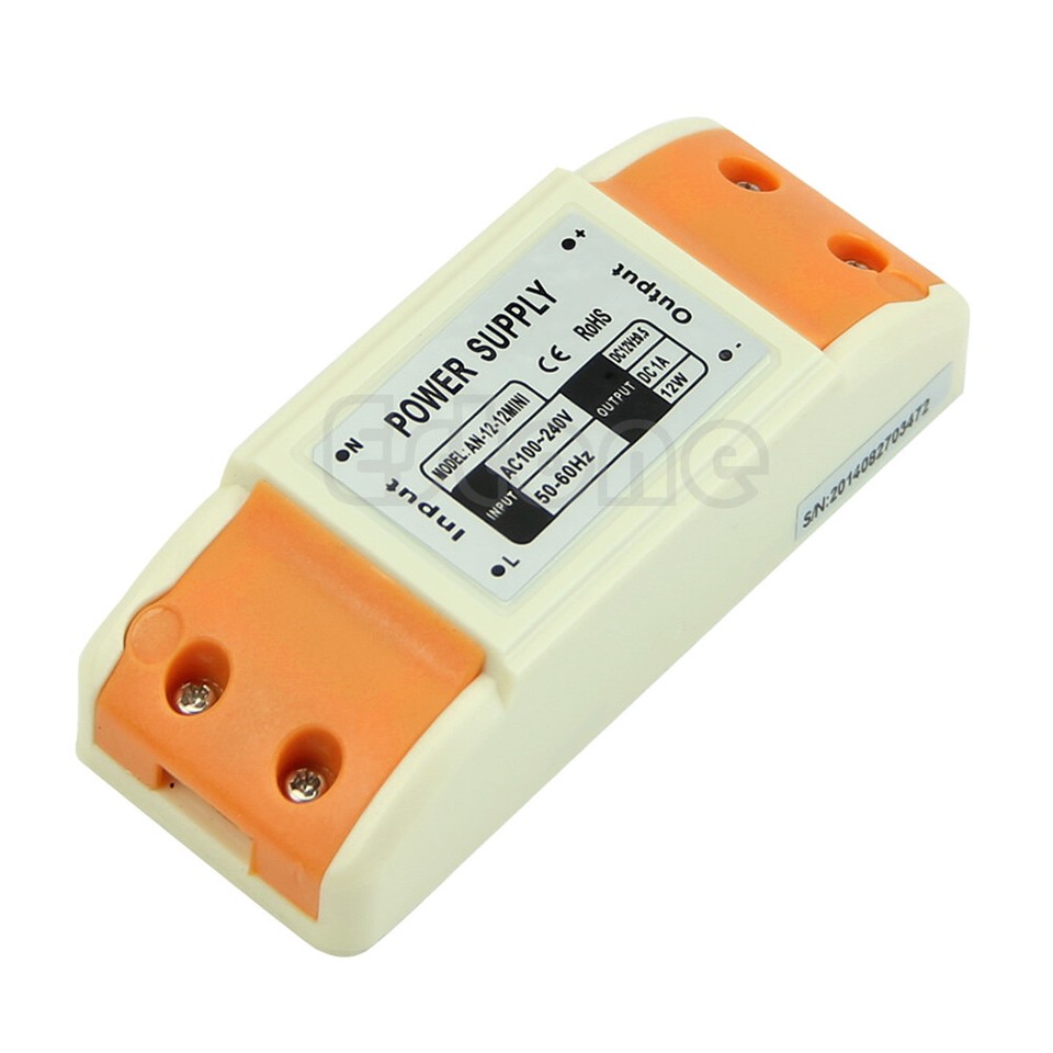 12W 100-240V LED Driver External Power Supply LED Rectifier | eBay
