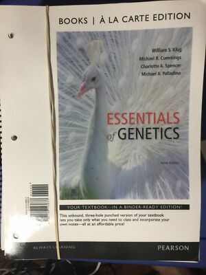 Essentials of Genetics, Books a la Carte Edition (9th Edition ...