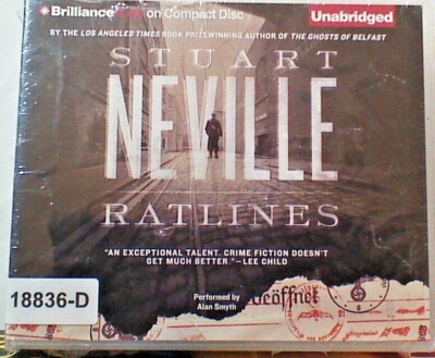 NEW *Sealed* AUDIO BOOK on CDs RATLINES Stuart Neville 02 | eBay