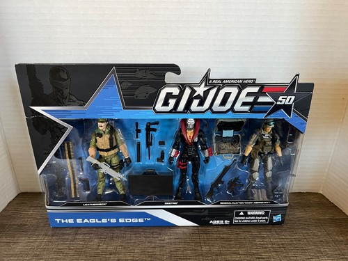 2014 Hasbro GI Joe 50 THE EAGLES EDGE NIB Leatherneck Destro Hawk ...