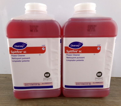Diversey Spitfire SC Power Cleaner 2 x 2.5L Refills S2 | eBay