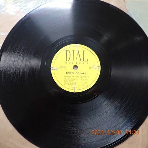 E 78 Miles Davis Charlie Parker Dial Records 1019 Dewey Square / This ...