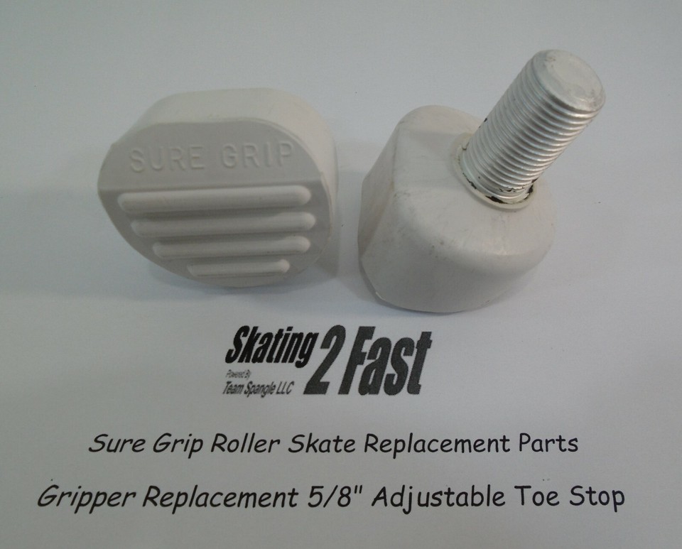 Sure Grip Standard Gripper Replacement Adjustable Toe Stop Quad Roller Skate | eBay