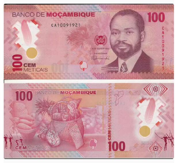 2024 MOZAMBIQUE 100 Meticais CA Prefix P 157 UNC NEW Banknote | eBay