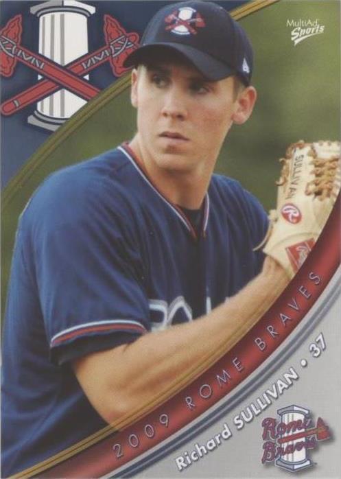 2009 MultiAd Sports Rome Braves - Richard Sullivan #28 (RC) for sale ...