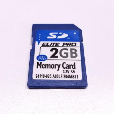 Elite Pro 2 GB SD Card Class 2 Memory Card (d700) | eBay