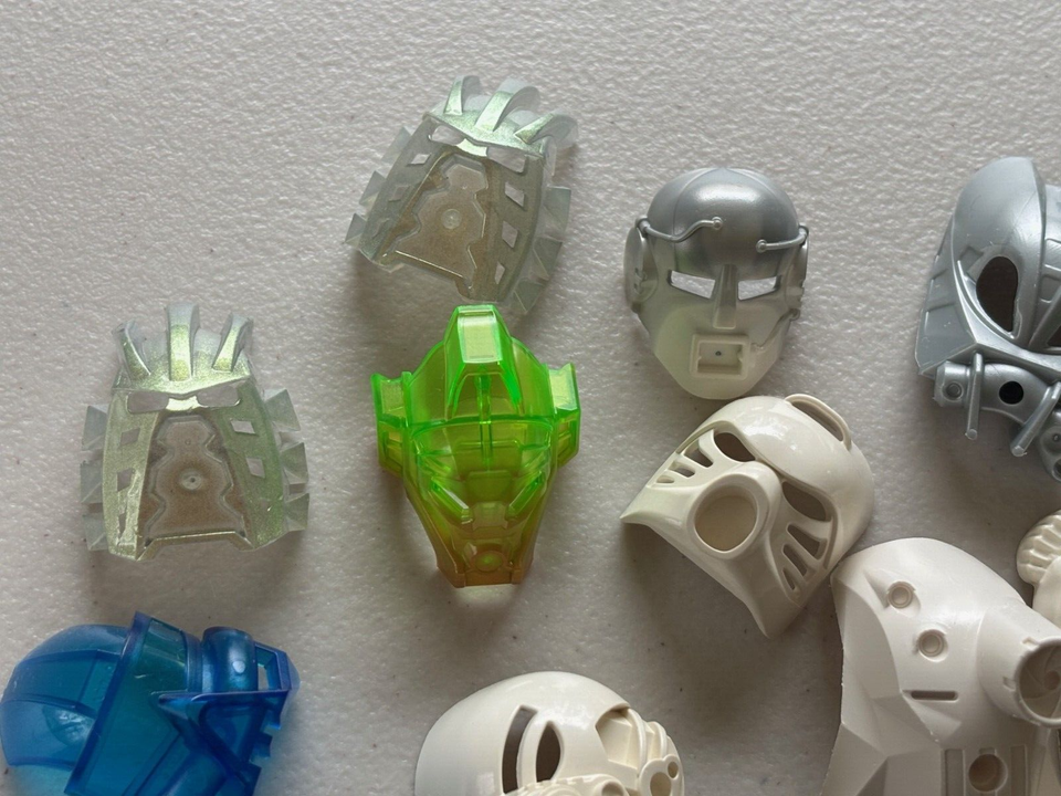 SHIPS FREE!! LEGO Bionicle Mask Lot of 5 RANDOM SURPRISE LOT of 5 MASKS ...