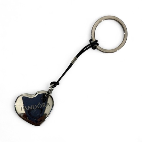 Pandora Heart Key Chain silver tone 3.25" long | eBay