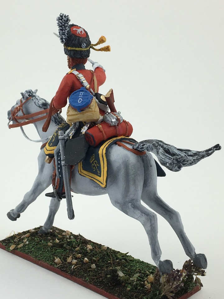 Unassembled British Scots Greys, White Metal 60 mm 1/30 Figure kit VID ...