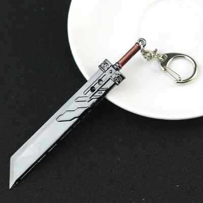 Brand New! Final Fantasy 7 Cloud Buster Sword Metal Keychain | eBay
