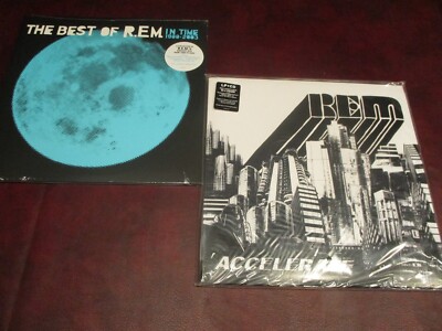 R.E.M. ACCELERATE VERIFIED 1ST EDITION 45 RPM LPS + CD BONUS + BEST OF ...