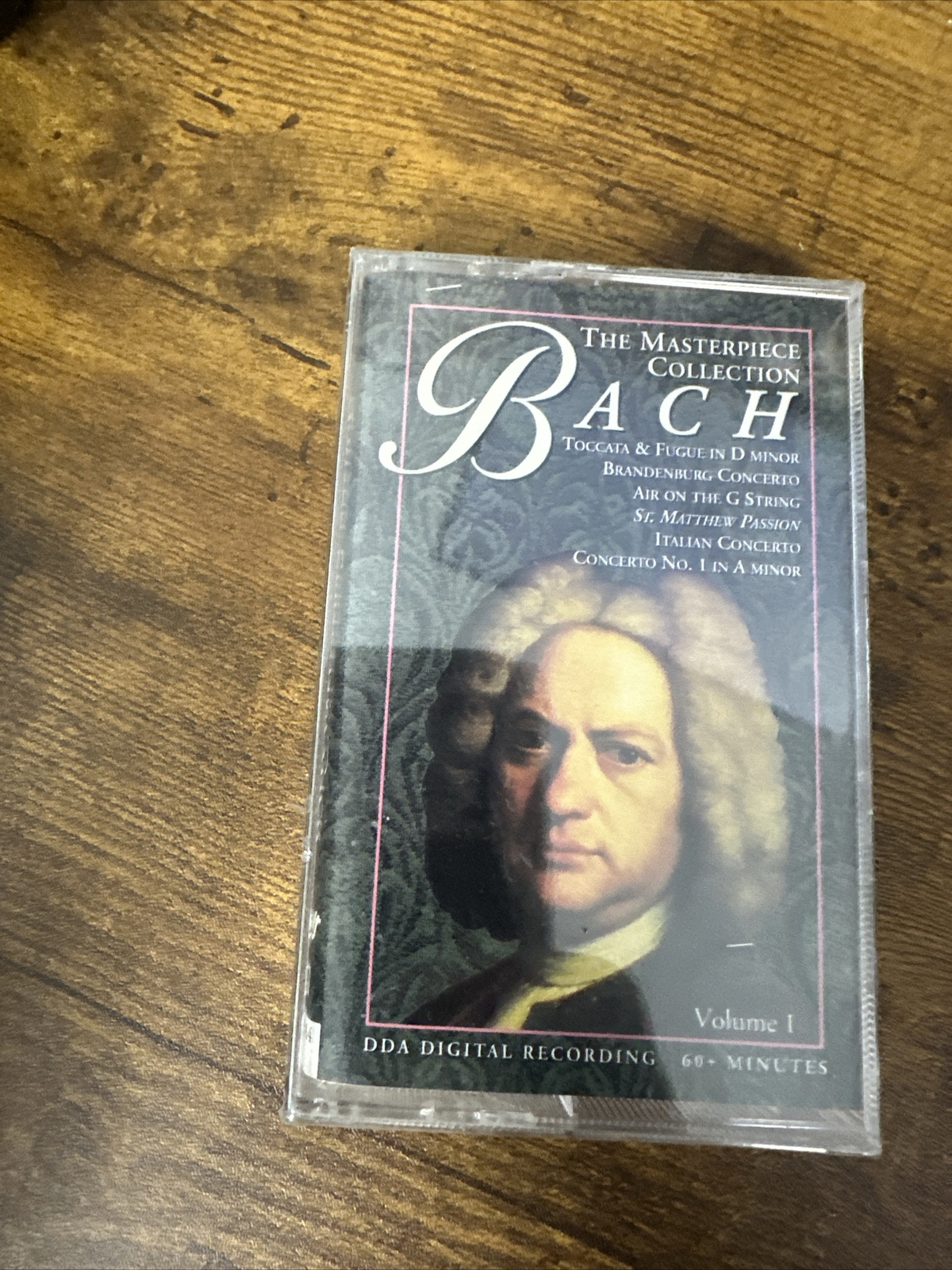 The Masterpiece Collection Bach Volume 1 Cassette Tape for sale online ...