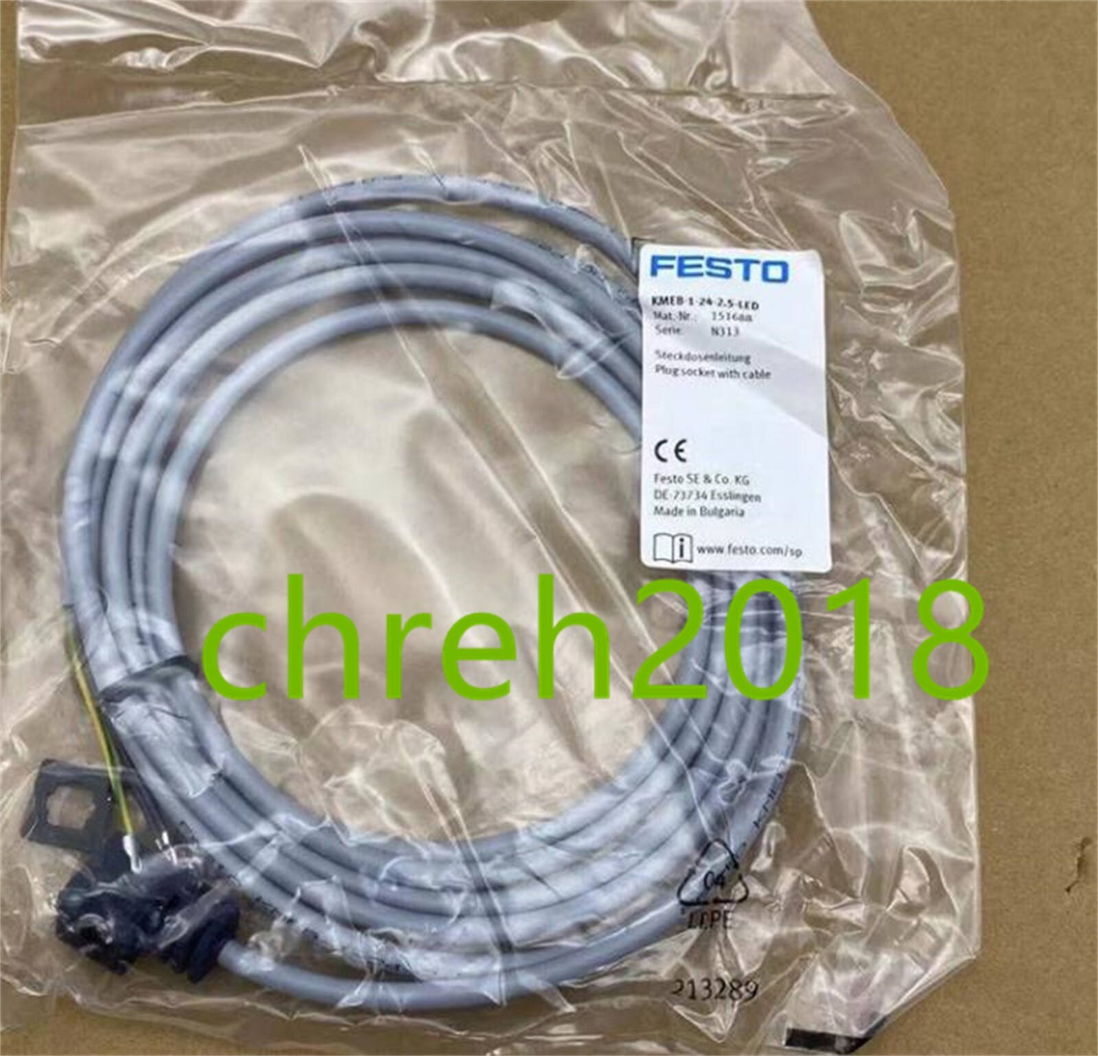 1PCS NEW IN BOX FESTO KMEB-1-24-2,5-LED Connection cable 151688 | eBay