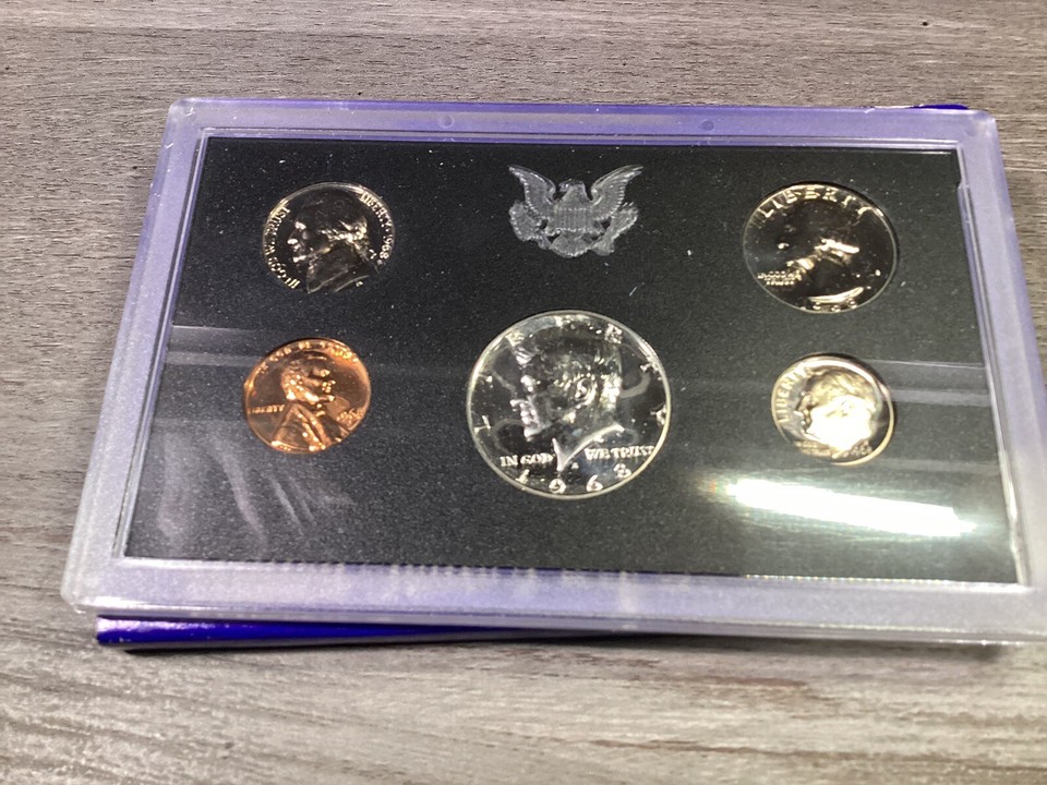 1968-S U.S. Mint Proof Set w/40 % Kennedy Half-Dollar-101723*86 | eBay
