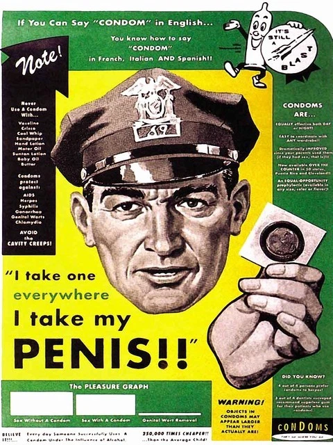 Clever Condom Advertisement