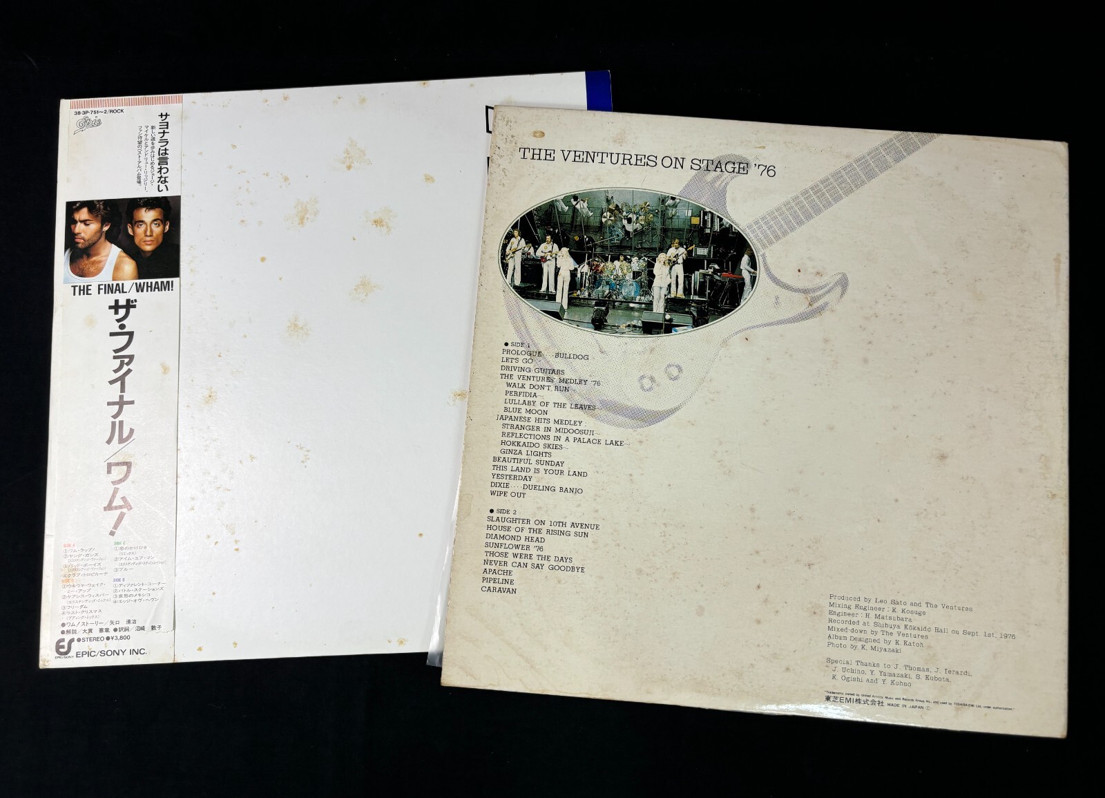 LOT OF 34 JAPAN LPs ROCK VINYL ALL OBI NM to EX ELVIS PRESLEY T-REX ...