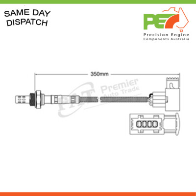 New * WALKER USA * Oxygen Sensor O2 For Porsche Boxter 986 2.5L 2.7L ...