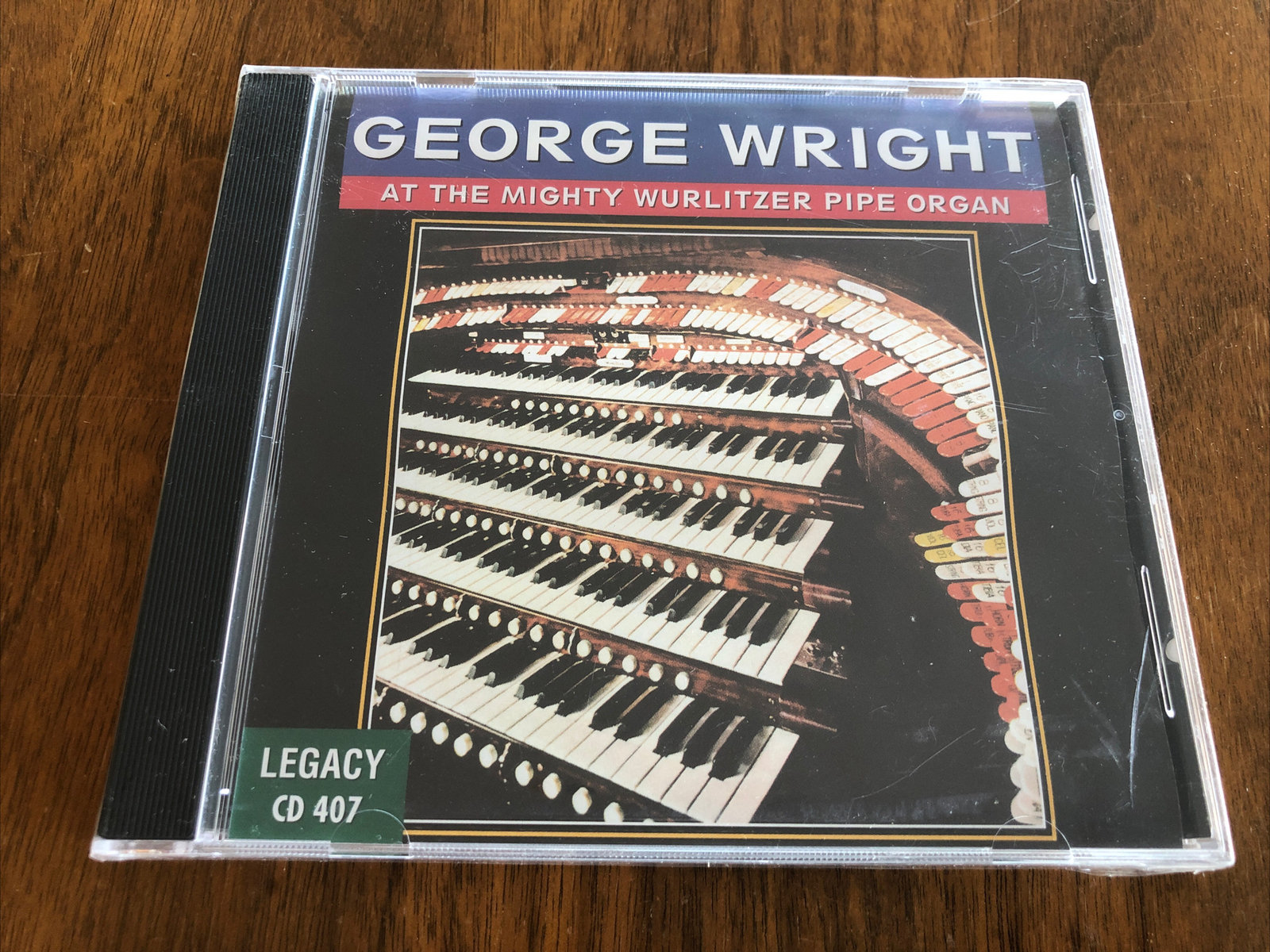 At the Mighty Wurlitzer Pipe Organ by George Wright (CD, Sep-1994 ...