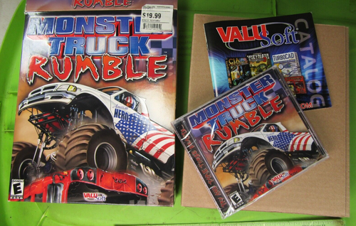Monster Truck Rumble PC Game New Sealed Big Retail Box Win 95/98/Me ...
