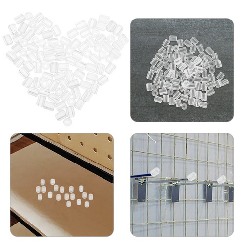 90 PCS Nail Hook Plug Metal Hooks for Pegboards Inventory Control ...