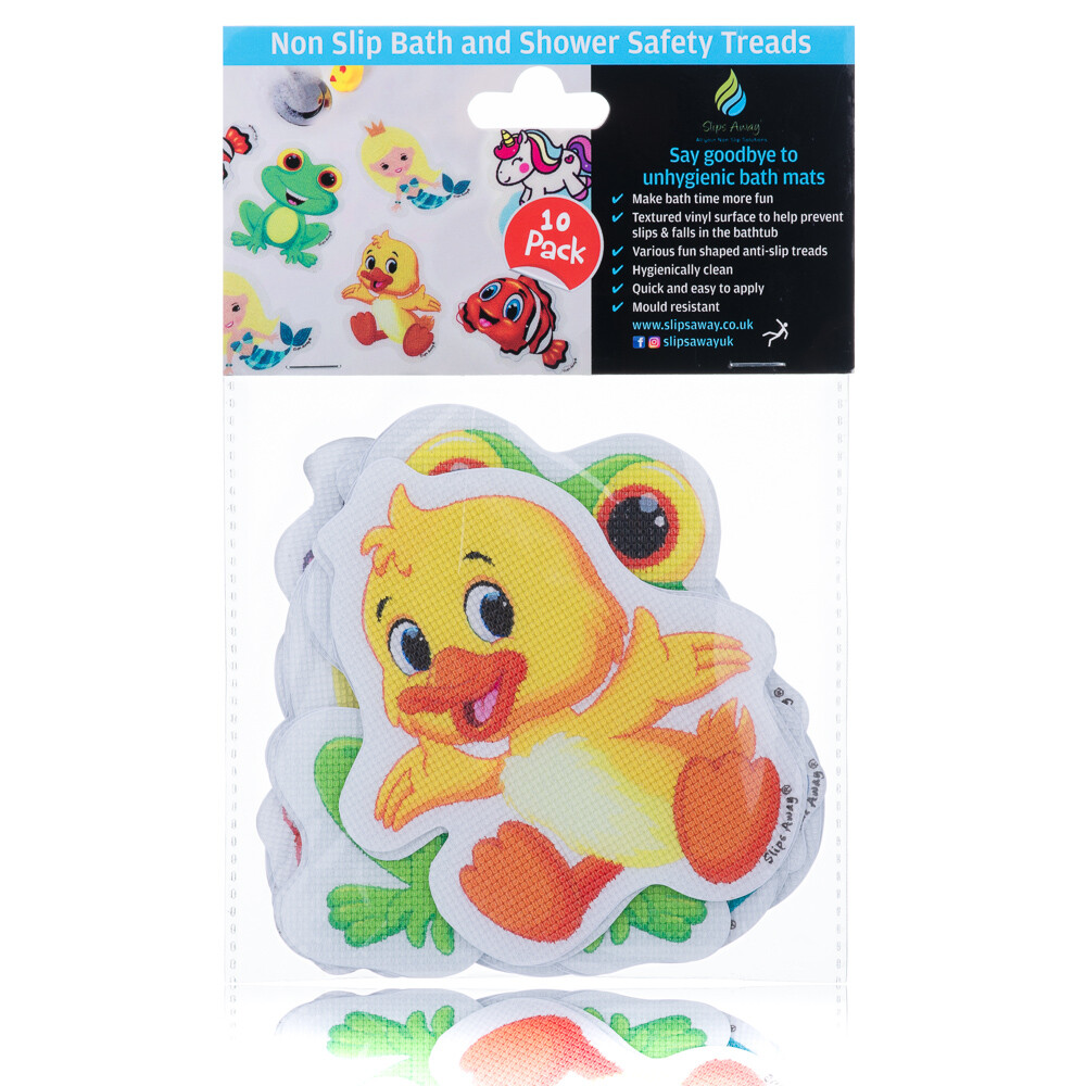 NON SLIP SAFETY FUN BABY BATH SHOWER CARTOON MAT STICKERS FOR CHILD ...