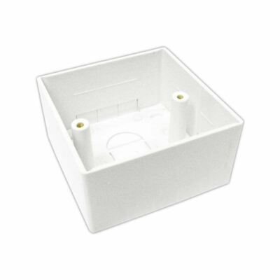 Single Gang Socket Back Box 45mm for RJ45 Network Faceplate LAN Patch ...
