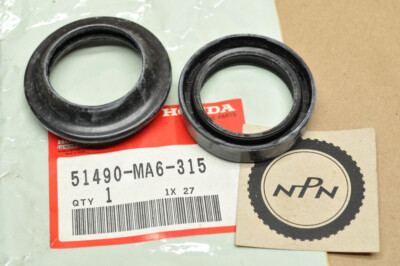 NOS Honda ATC250 R ATC350 CB650 CB750 GB500 VTR250 Front Fork Seal Set ...