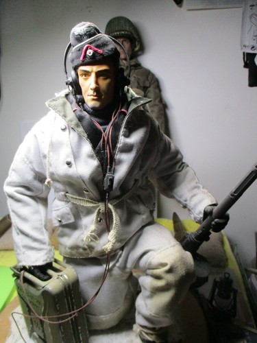 chef de char allemand avec diorama 1/6 | eBay