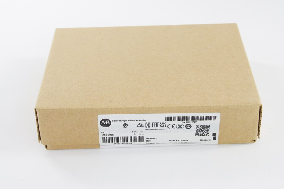 Allen Bradley 1756-L85E Ser B ControlLogix 5580 Controller - Sealed ...