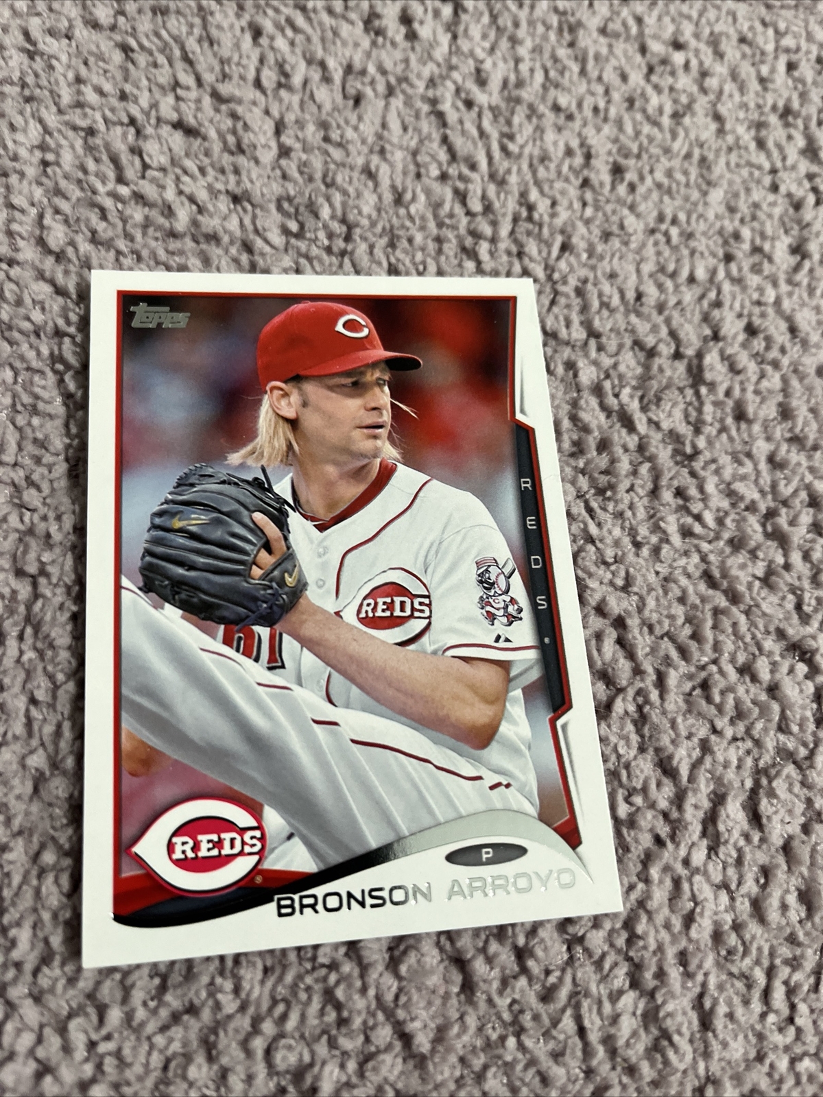 2014 Topps Series 1 #78 Bronson Arroyo Cincinnati Reds Baseball Card | eBay