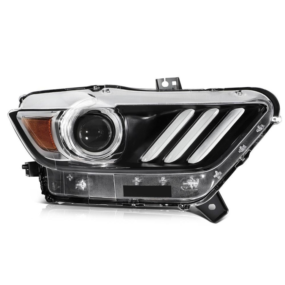 Pair Headlight Assembly w/Projector HID Xenon For 2015-2020 Ford ...