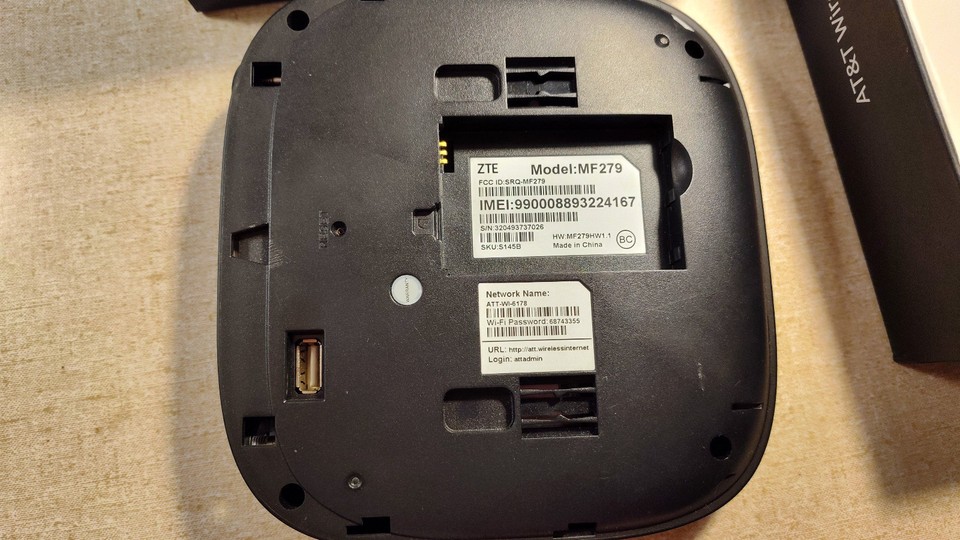 AT&T MF279 4G Wireless router IOB | eBay