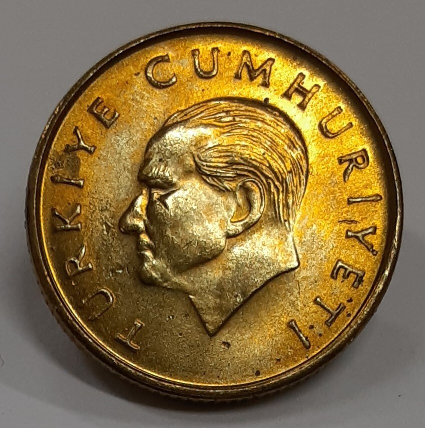 1993 Turkey 100 Lira Brass Coin of Ataturk BU | eBay