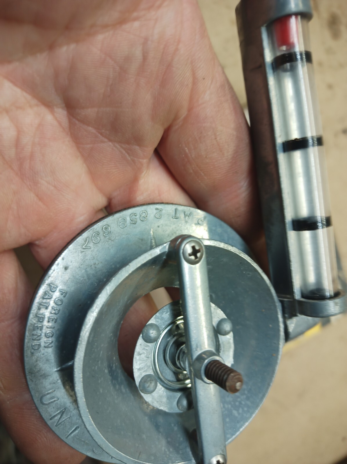 Antique Carburetor Balancer Tool Vintage Chevy Ford Hot rat Rod Uni-Syn ...