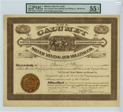 Calumet Silver Mining and Milling Co. (Uncanceled) - Mining Stocks | eBay