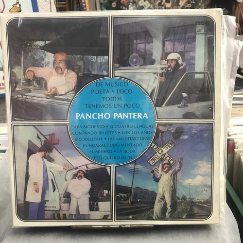 PANCHO PANTERA -DE MUSICA POETA Y LOCO TODOS TENEMOS UN POCO- MEX LP ...