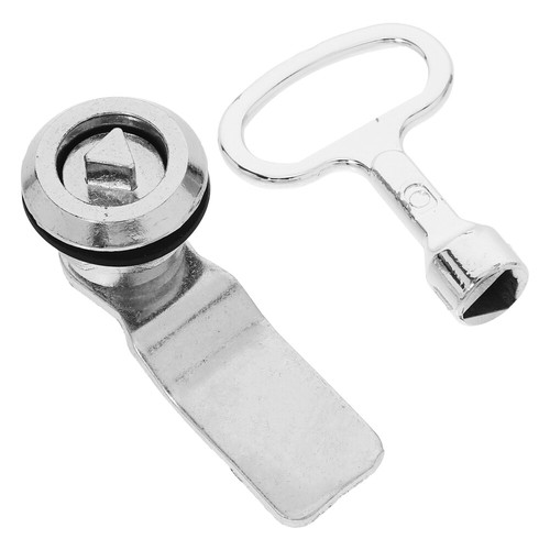 Triangle Lock Triangular Key Waste Bin Garbage Can Locks Outdoor | eBay