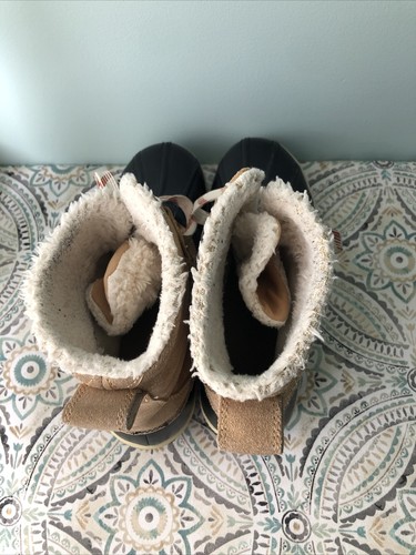 Target Duck Boots Tan Black Men's Size 10, RN# 17730 Lace Up Winter ...