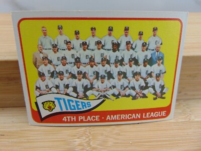 Detroit Tigers 1964 Topps Team Card #173 NM | eBay