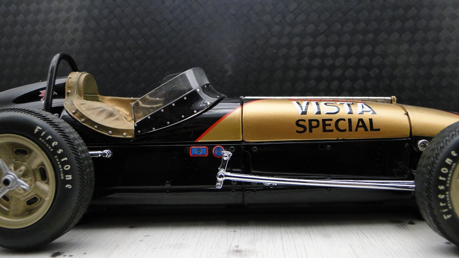 Race Car Vintage Formula 1 Indy Classic Midget Grand Prix Built Metal ...