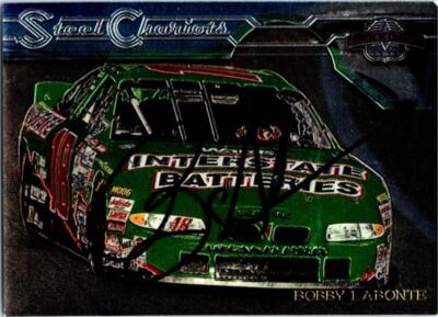 Bobby Labonte autographed NASCAR Card (Auto Racing, SC) 1998 Maxx ...