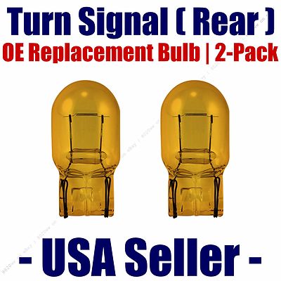 Rear Turn Signal/Blinker Light Bulb 2-pack Fits Listed Toyota Vehicles ...