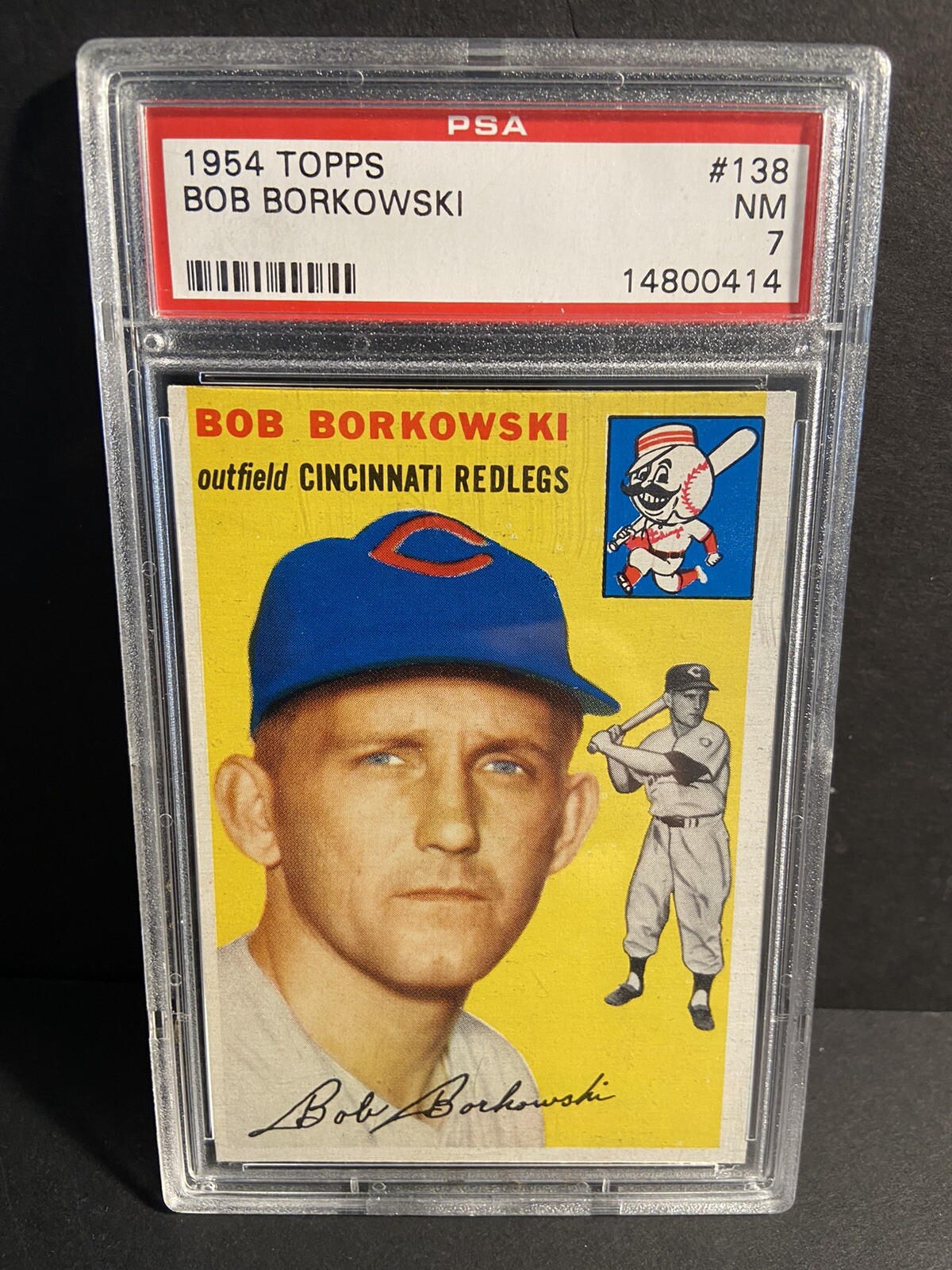 Topps 1954 Bob Borkowski pSA 7 | eBay