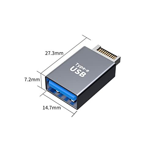 USB 3.0 Type A to Type E Extension Adapter, Key-A Type-E Male Port to ...