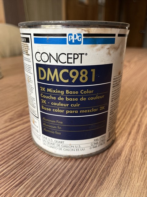 1 QUART DMC981 ALUMINUM FINE PPG CONCEPT TONER NOS for sale online | eBay
