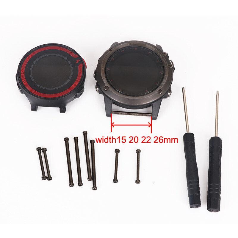 15 20 22 26mm for Garmin Fenix 5X 6 3 5S Screw Nut Tool Watch Band ...