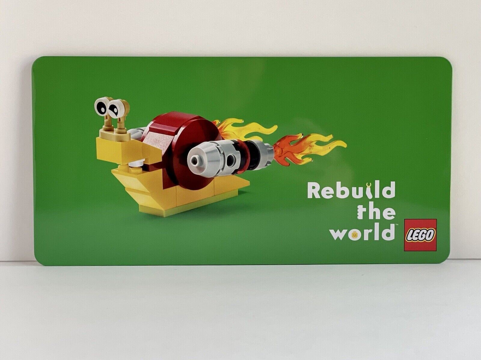 Lego Rebuild The World Tin Sign 5007158 BRAND NEW VIP Exclusive. | eBay