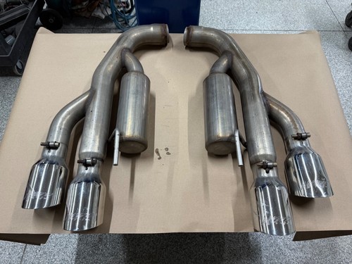 2018-2023 Mustang GT MBRP Race Version Axle-Back Exhaust 4 inch Tips | eBay